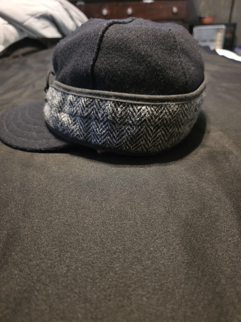 Stormy Kromer | Accessories | Black Stormy Kromer Wool Blend Earflap ...